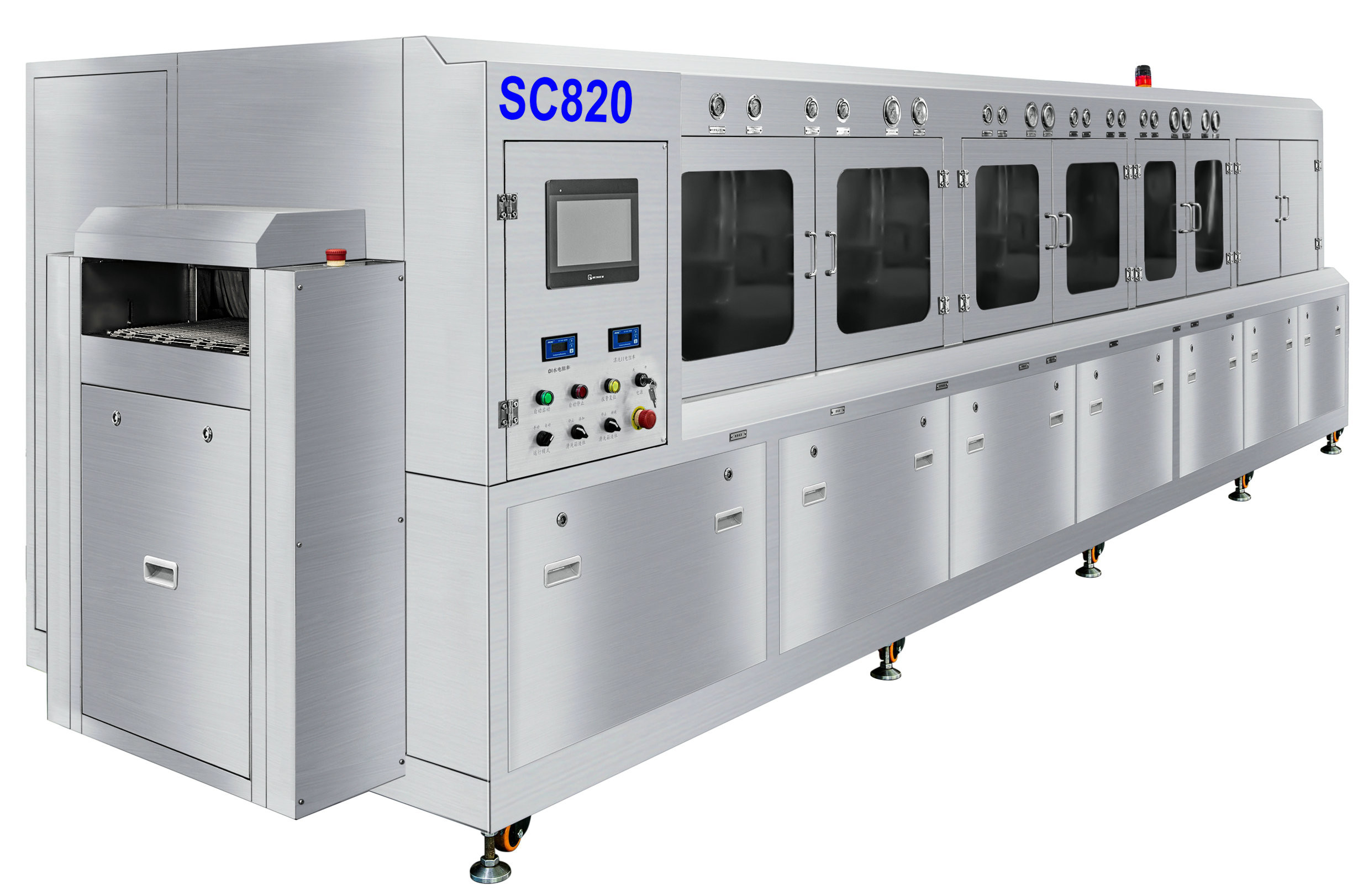 SME-6200 Sem Packaging Flux Cleaning Machine For advanced Package Parts